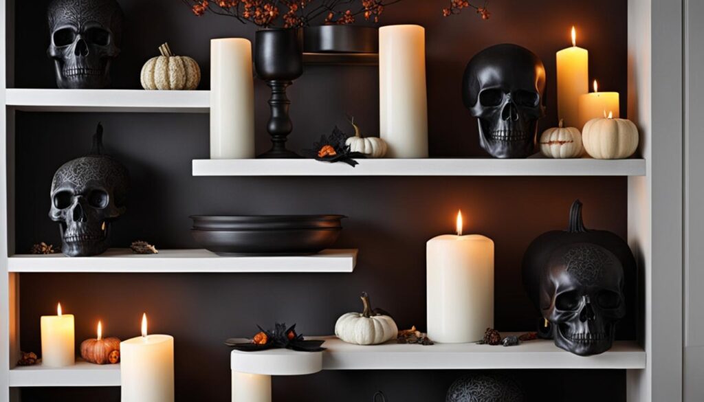 Spooky Halloween Shelf Ideas to Haunt Your Home