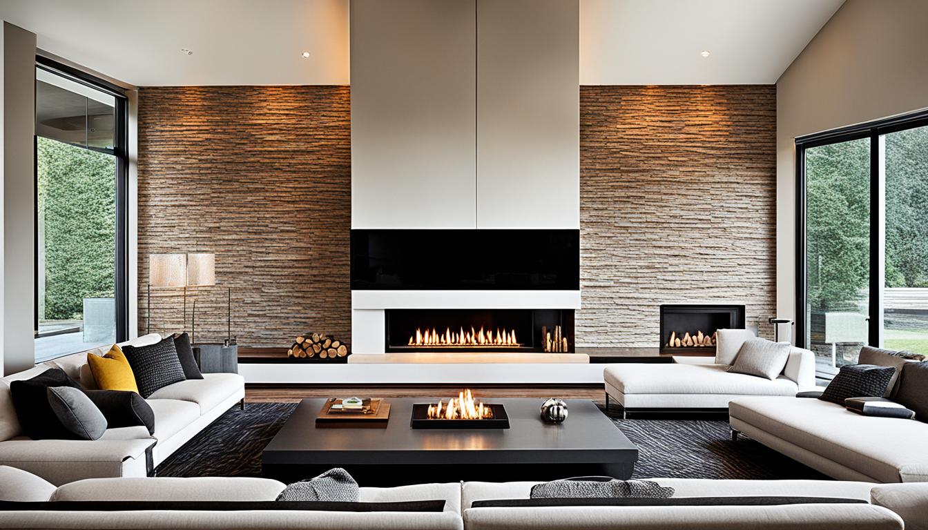 Elevate Your Space: High Ceiling Fireplace Wall Ideas