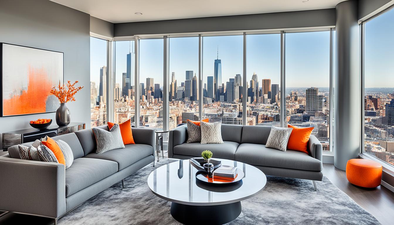 Orange & Grey Living Room Ideas | Chic Decor Tips