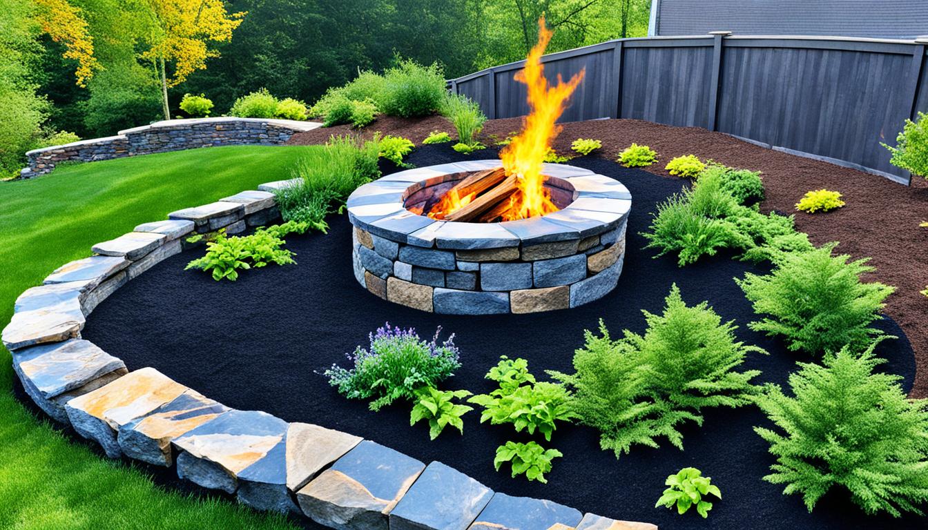 Hillside Fire Pit Ideas for Cozy Backyards