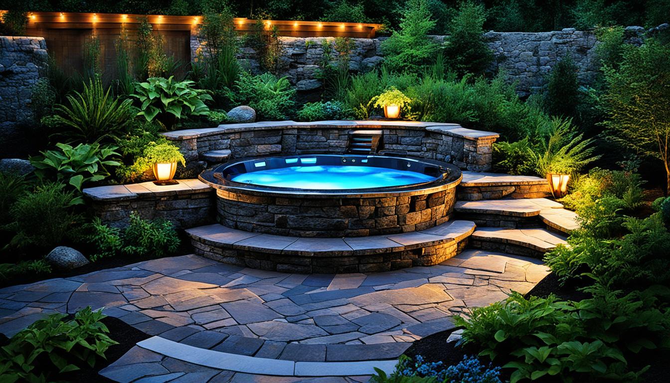 Inspiring Hot Tub Step Ideas for Your Backyard