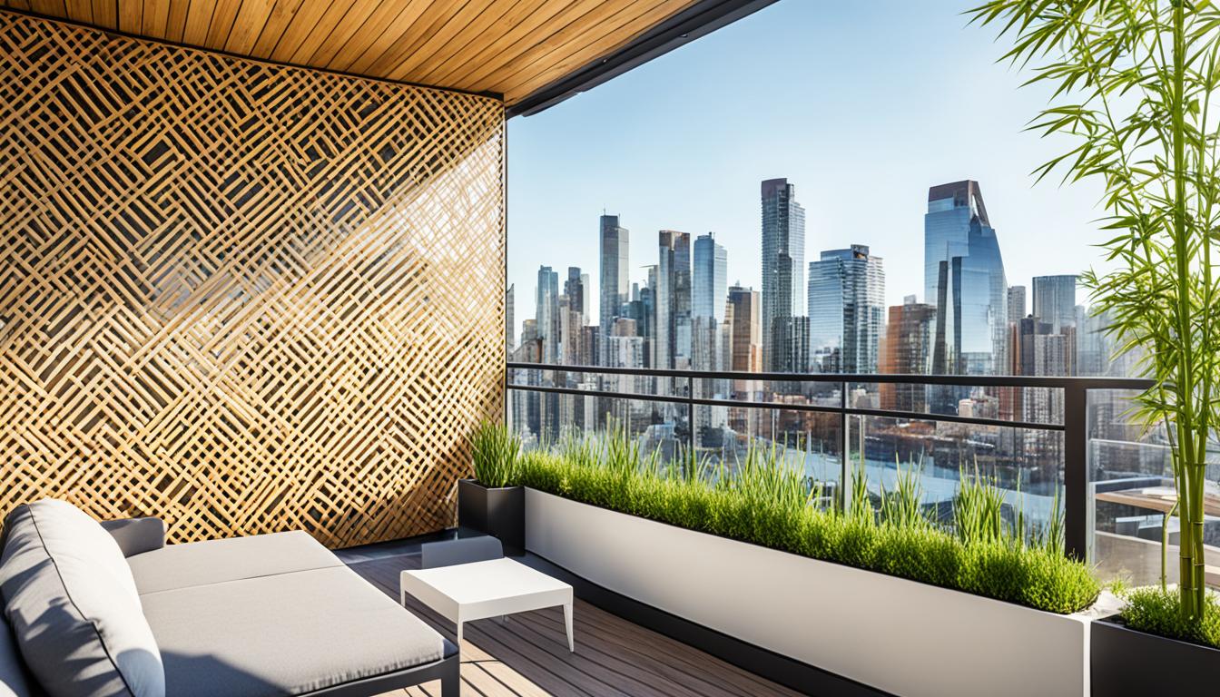 Apartment Patio Privacy Ideas on a Budget