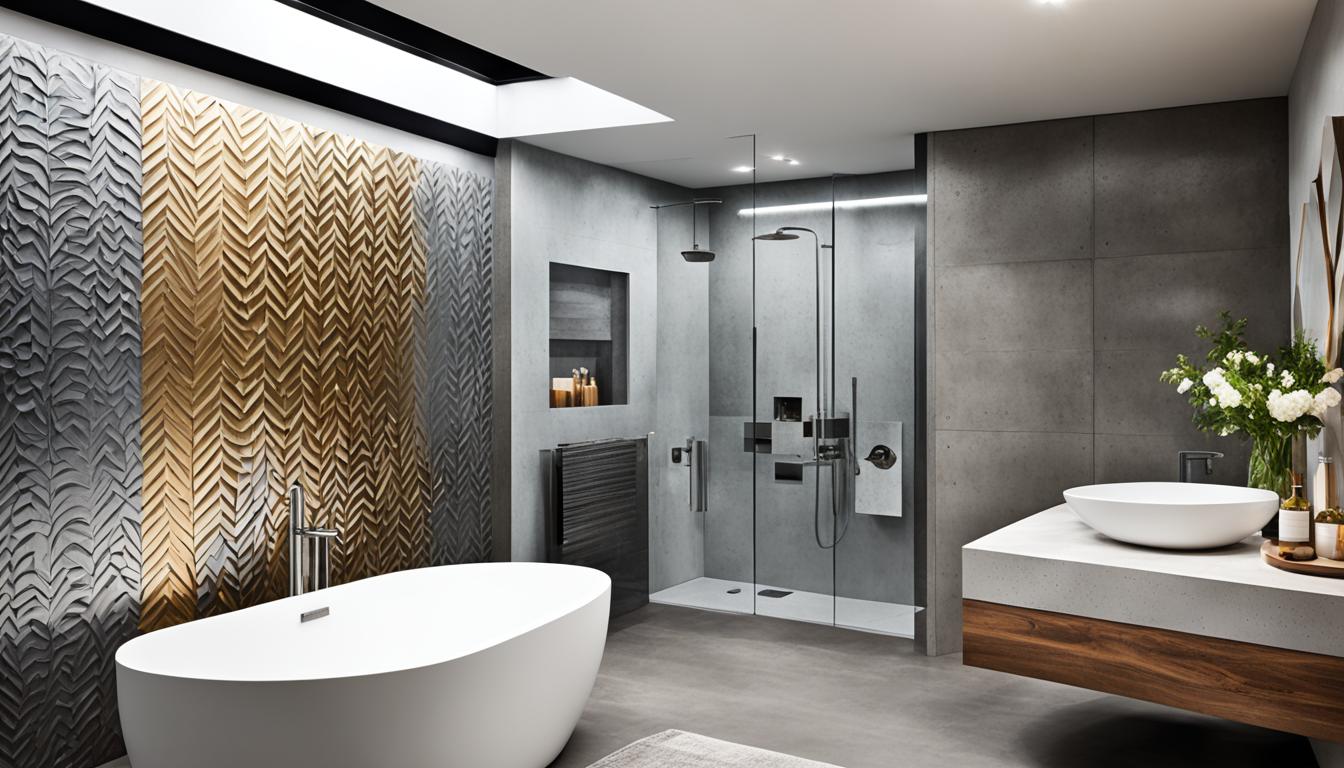 Creative Alternatives to Tiles for Bathroom Walls