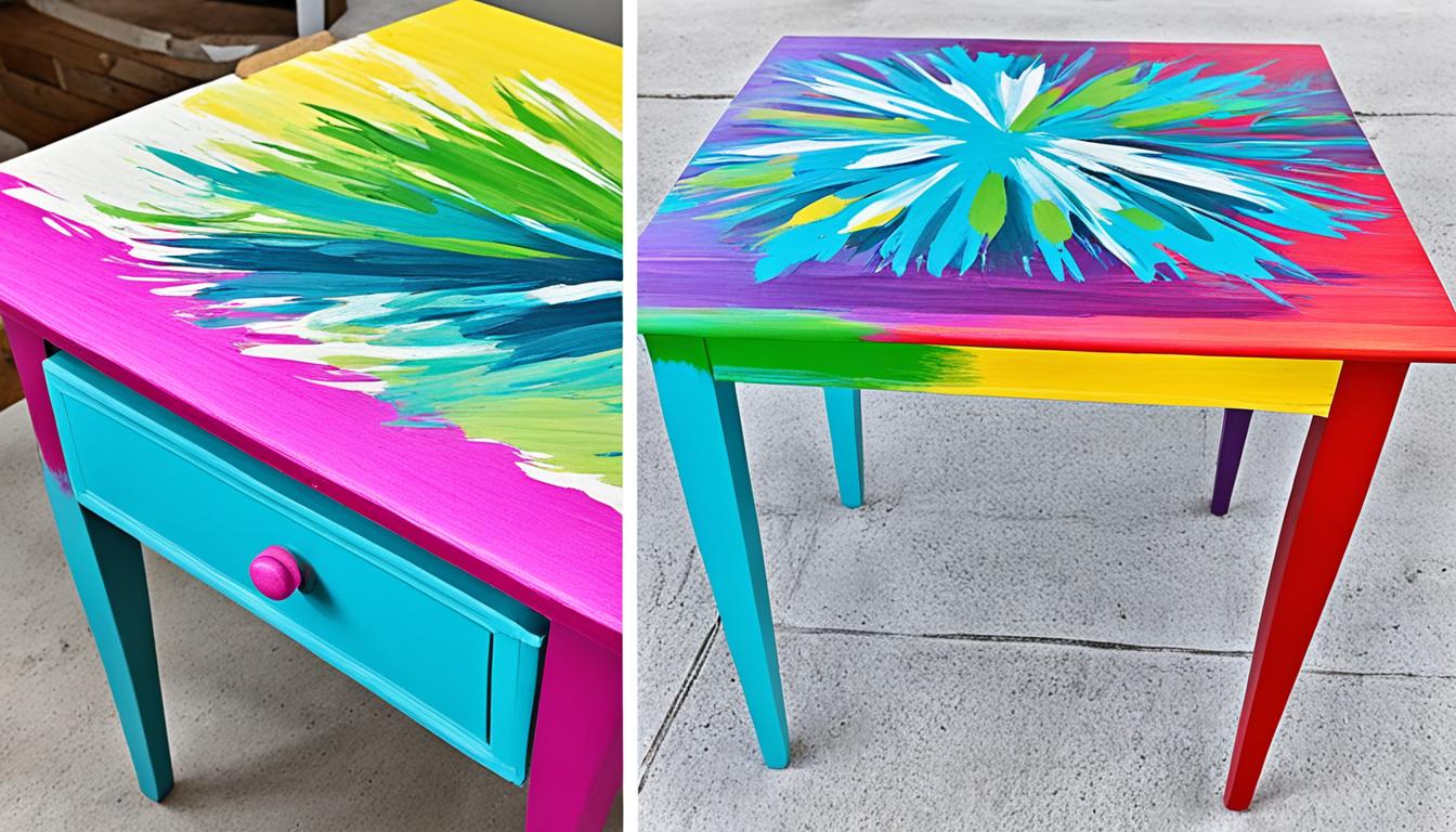Creative Painting Ideas for End Tables
