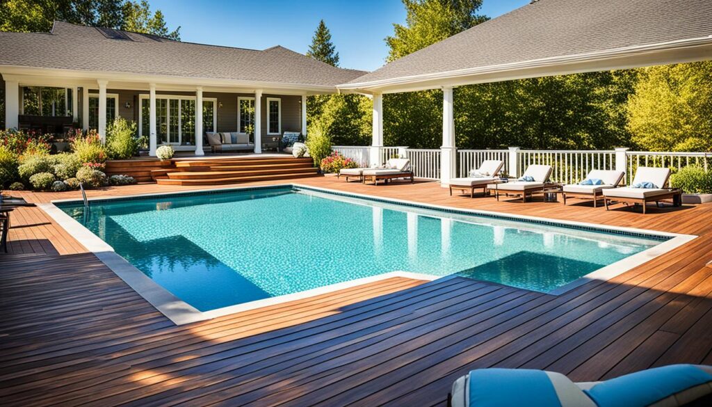 Inground Pool Deck Ideas Stylish Upgrades And Designs