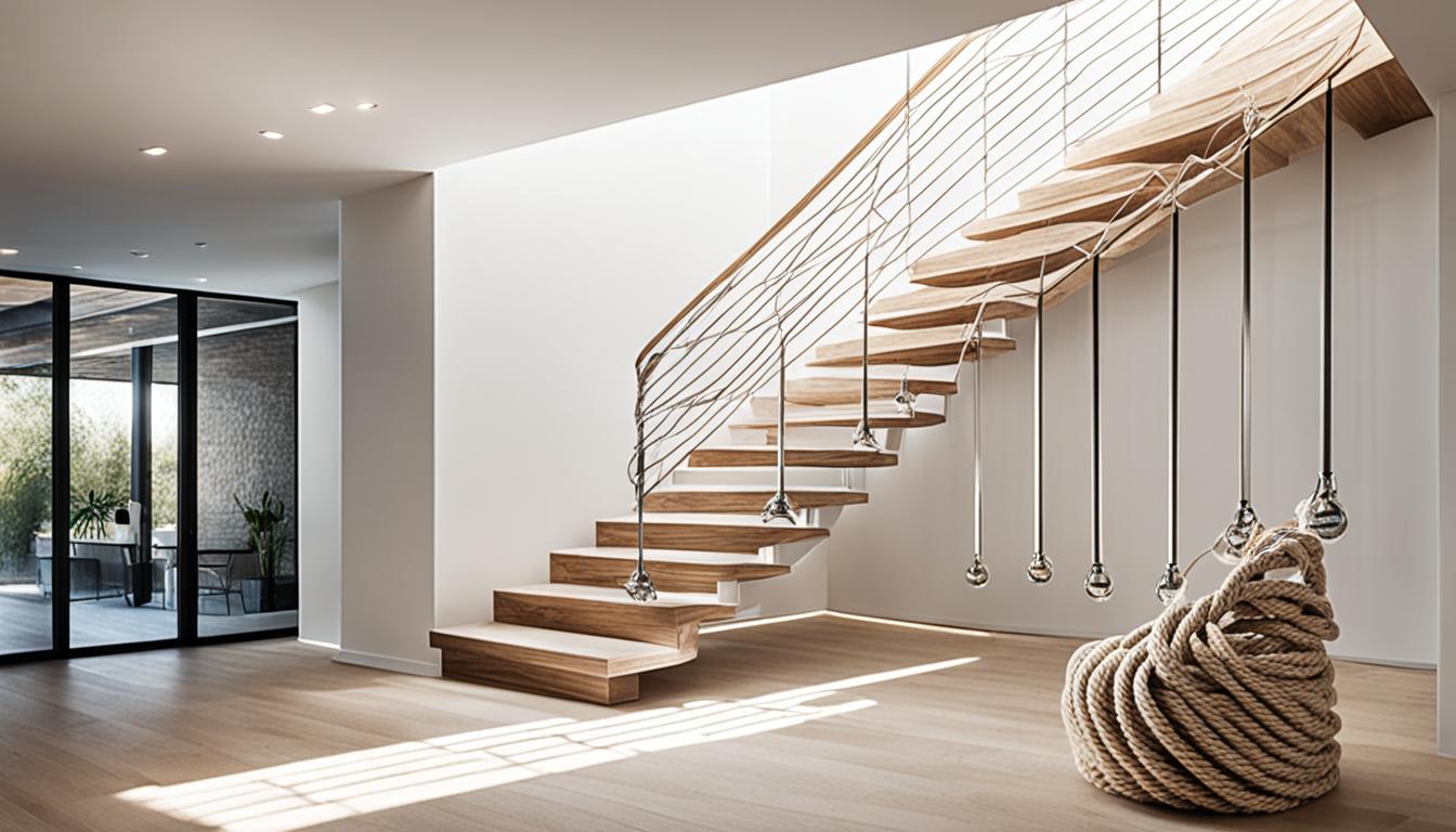 Stylish Interior Wall Mounted Handrail Ideas