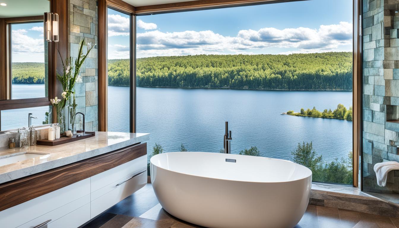 Lake House Bathroom Ideas for Serene Retreats