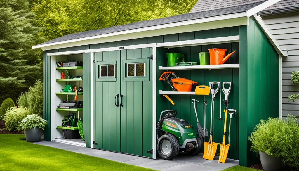 Smart Lawn Equipment Storage Solutions