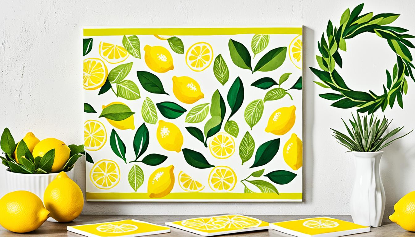 Fresh Lemon Painting Ideas to Brighten Your Home