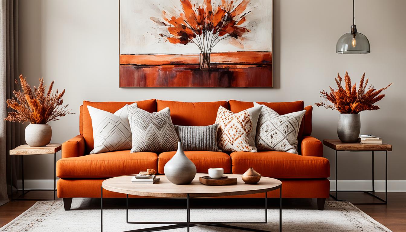 Warm Up Your Space with Burnt Orange Living Room Ideas