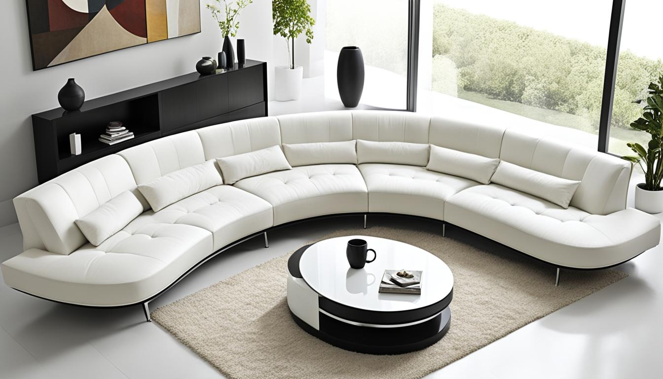 Chic Curved Sofa Living Room Ideas to Inspire