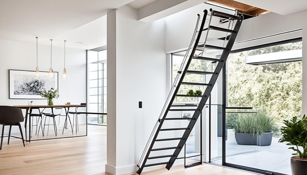 Innovative Retractable Loft Ladder Ideas for Homes