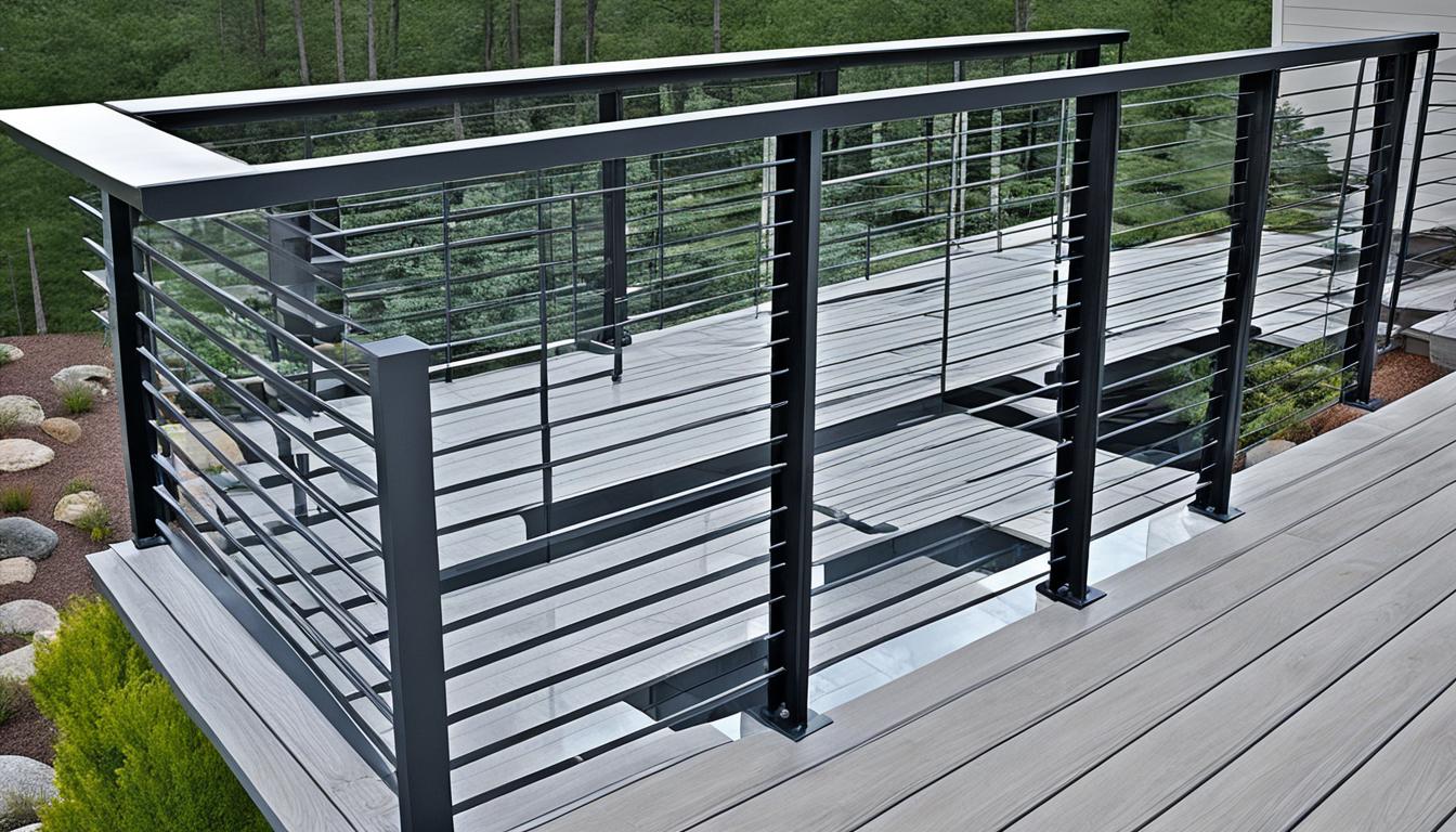 Modern Metal Deck Railing Ideas for Chic Outdoors