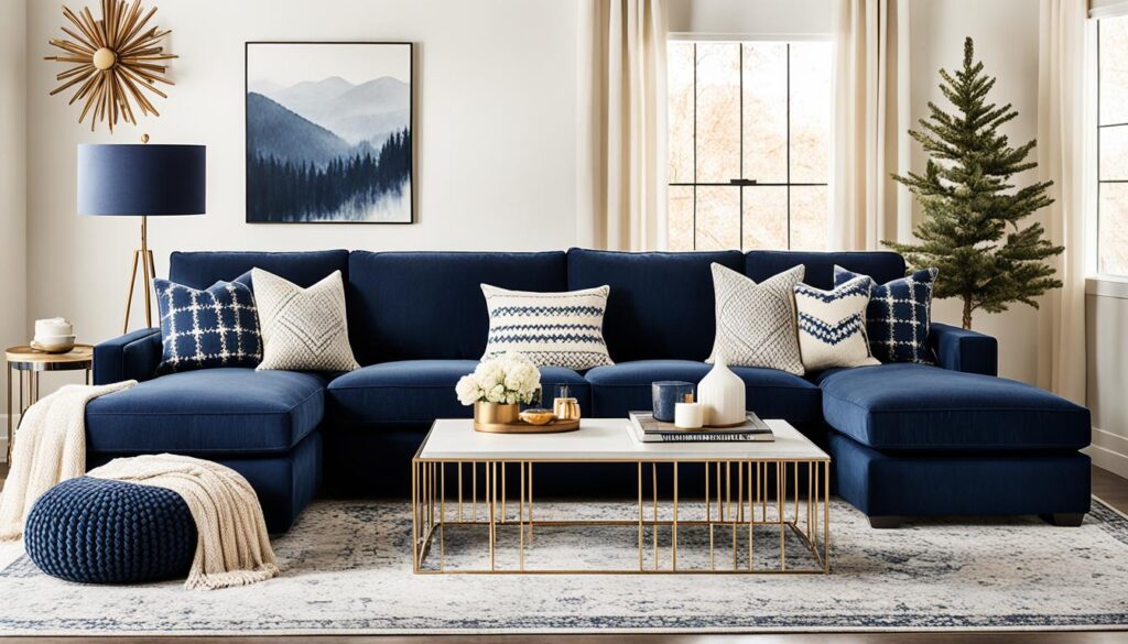 Navy Sofa Living Room Ideas: Stylish Decor Tips