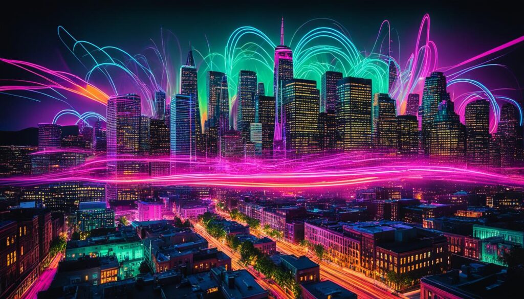 Bright Neon Painting Ideas for Vibrant Artwork