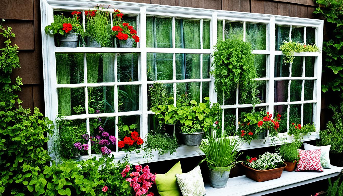Revamp Your Space with Old Window Ideas for Outside