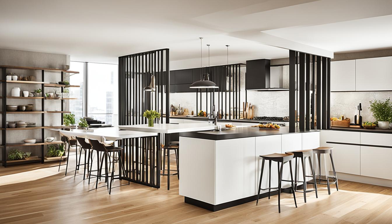 Creative Open Kitchen Partition Ideas Unveiled