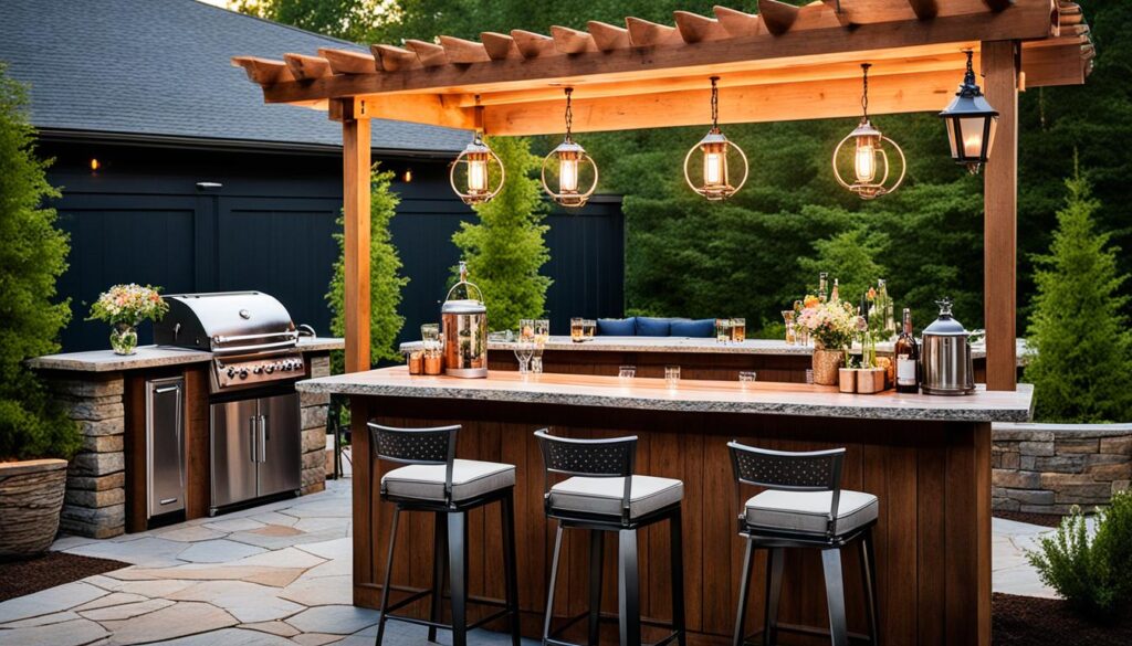 Outdoor Bar Decor Ideas for Enchanting Evenings