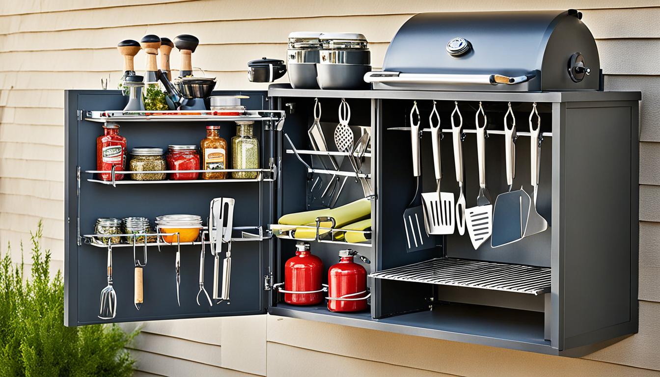 Creative Outdoor Grill Storage Solutions