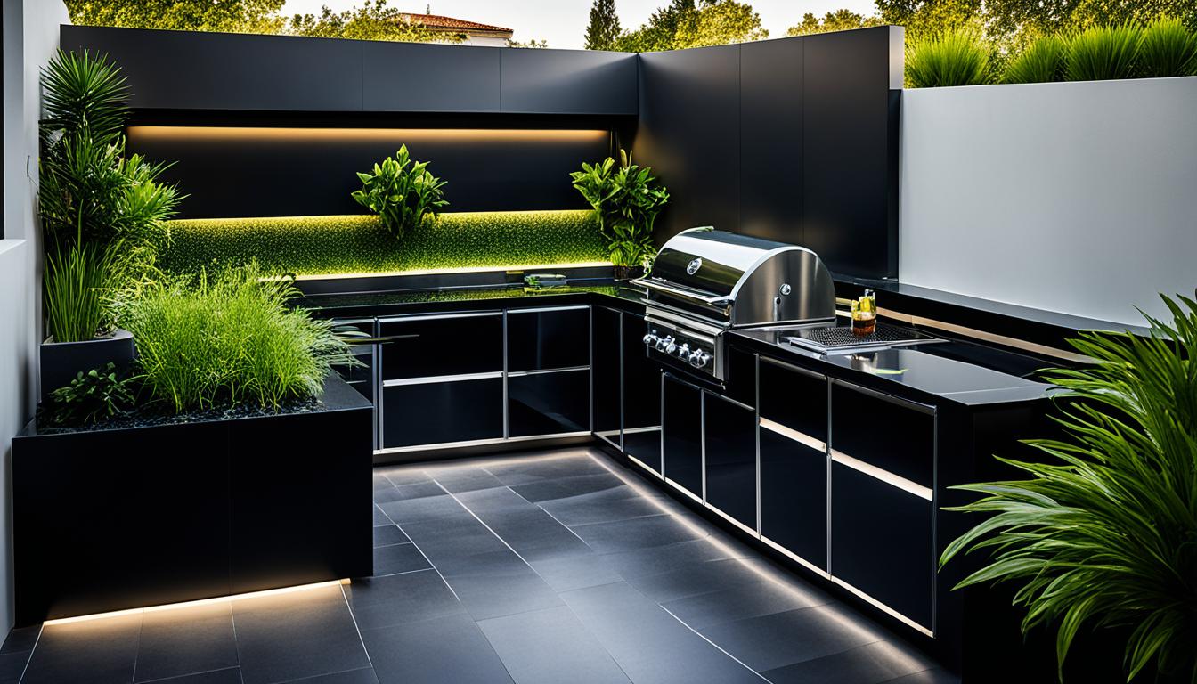 Chic Outdoor Kitchen Backsplash Ideas for Your Patio