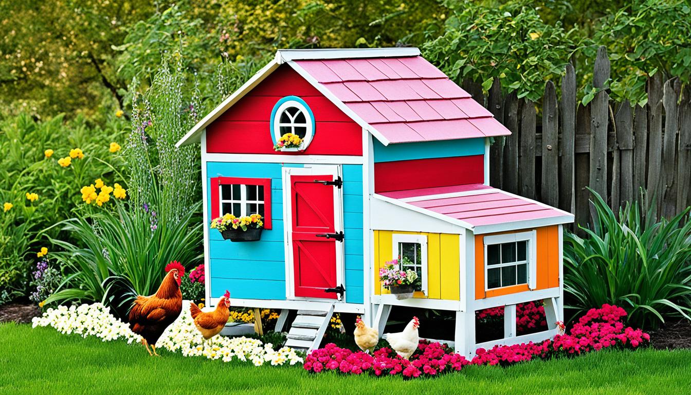 Colorful & Inspiring Painting Chicken Coop Ideas