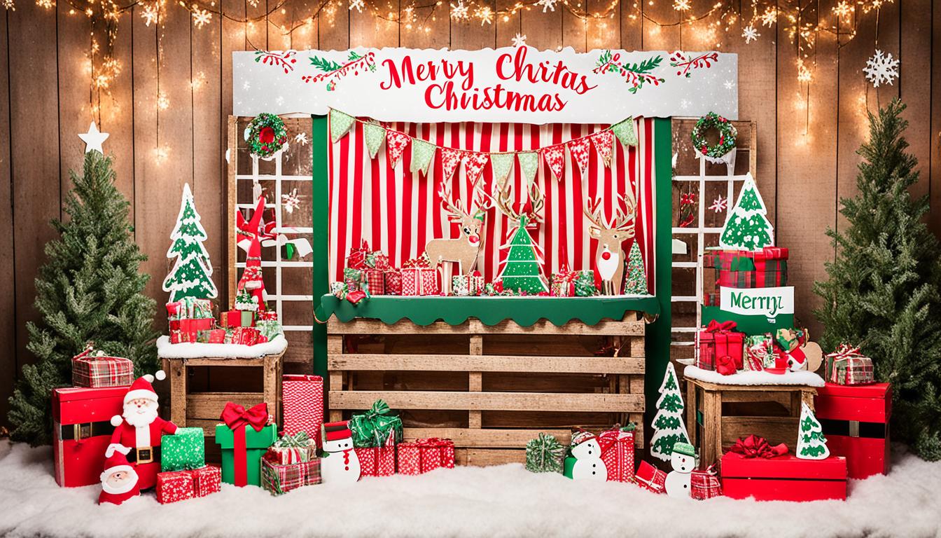 Festive Photo Booth Christmas Ideas for Yuletide Fun