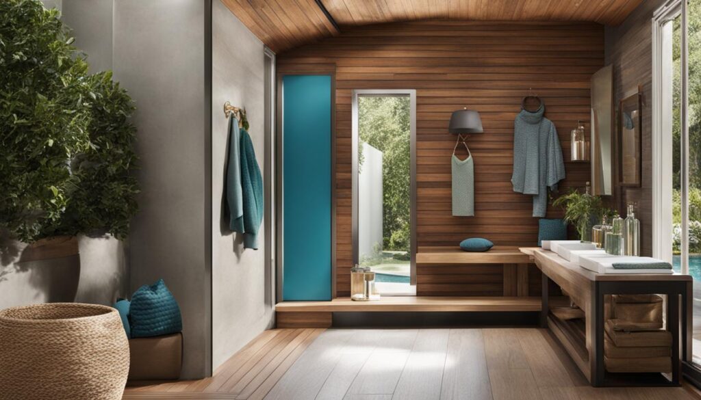 Creative Pool House Changing Room Ideas