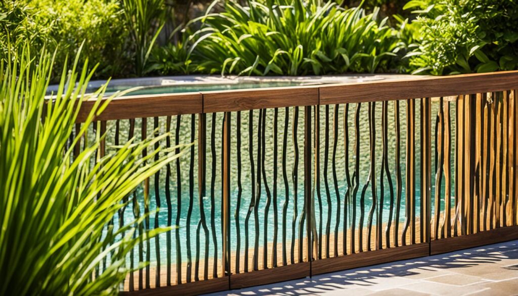 Creative Pool Railing Ideas for Your Backyard Oasis