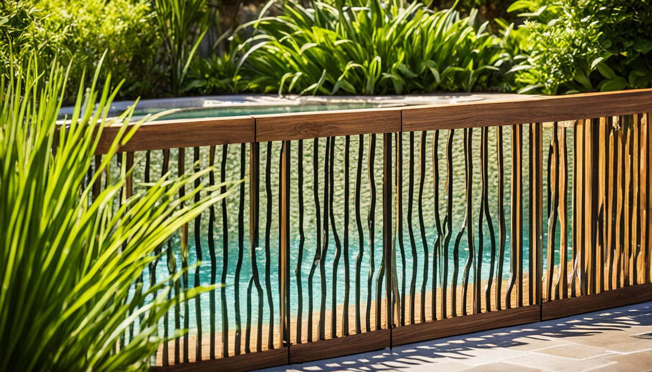 Creative Pool Railing Ideas for Your Backyard Oasis