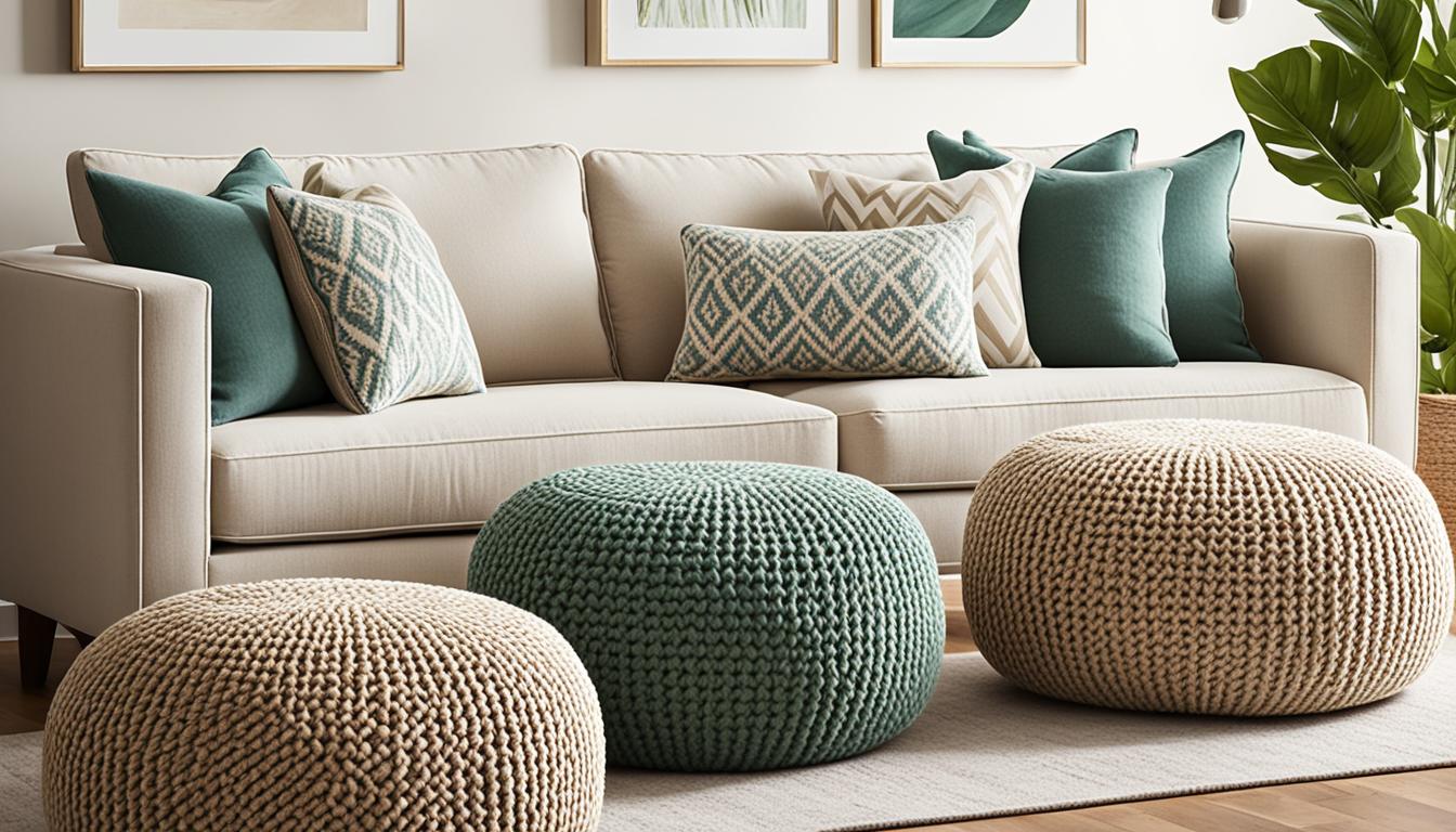 Cozy Pouf Living Room Ideas for Your Home