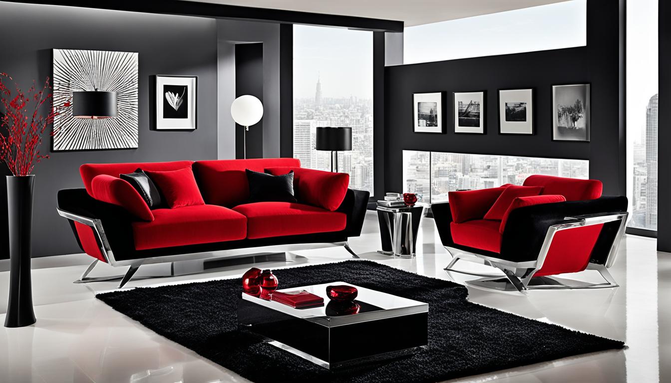 Bold Red and Black Painting Ideas Unveiled
