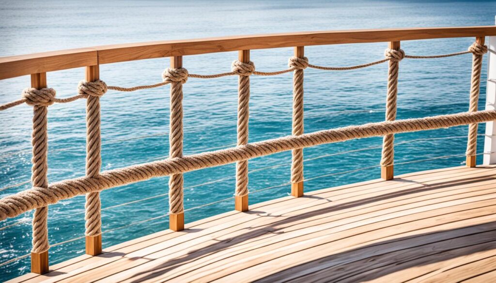 Rope Deck Railing Ideas for Stylish Outdoor Spaces