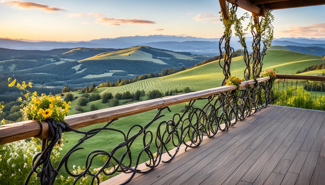 Rustic Charm: Rope Railing Decking Rope Ideas