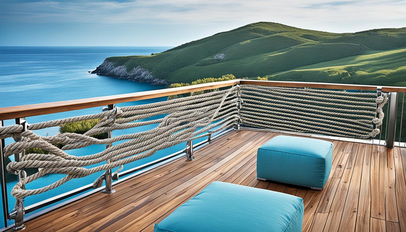 Rope Railing Ideas: Elevate Your Home's Charm