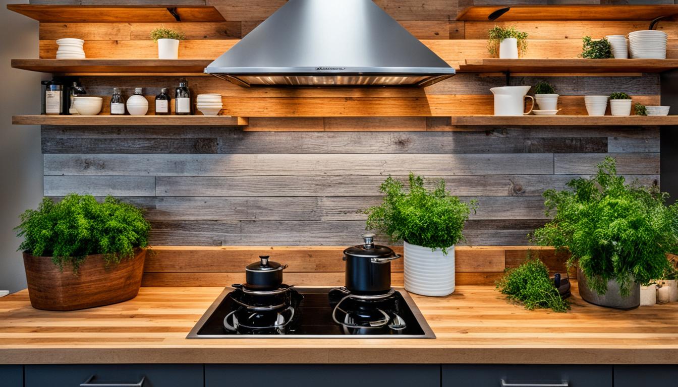 Chic Butcher Block Backsplash Ideas for Kitchens