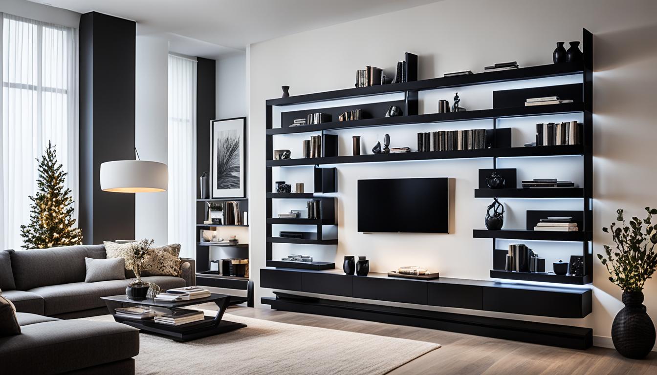 Brighten Up Spaces with Shelving Lighting Ideas