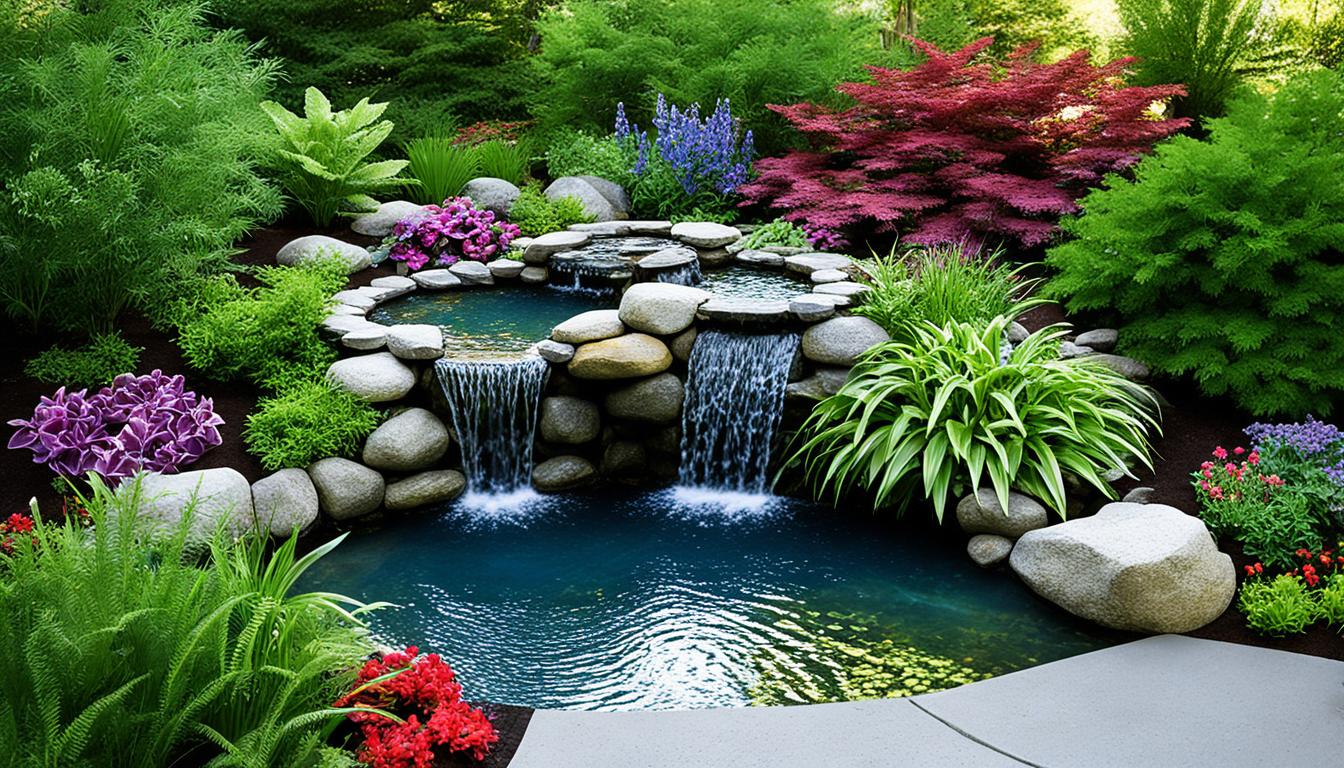 Creative Corner Waterfall Pond Ideas for Small Yards