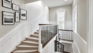 Staircase Wall Molding Ideas for Chic Interiors