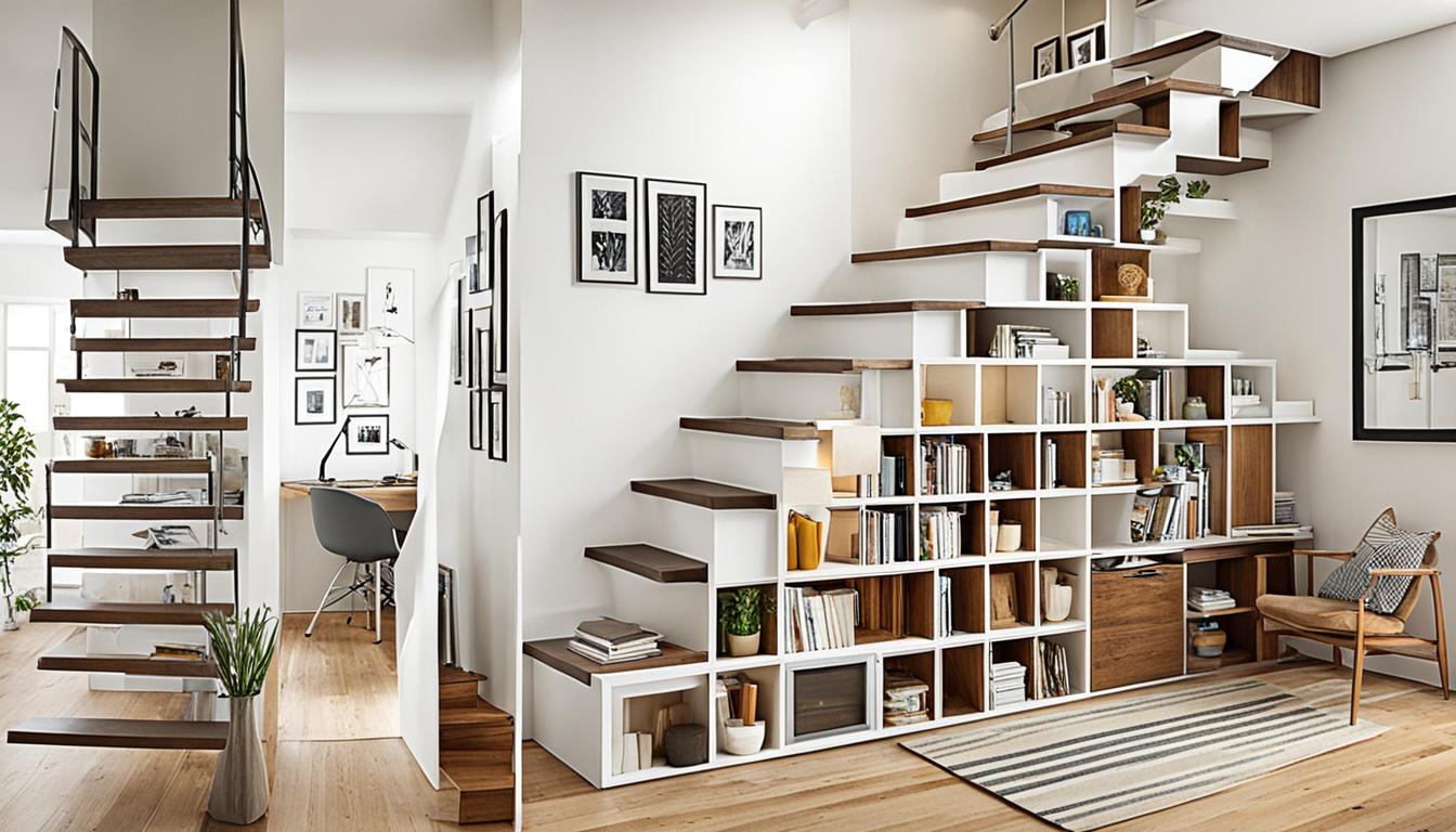 Compact Stair Solutions for Small Spaces Ideas