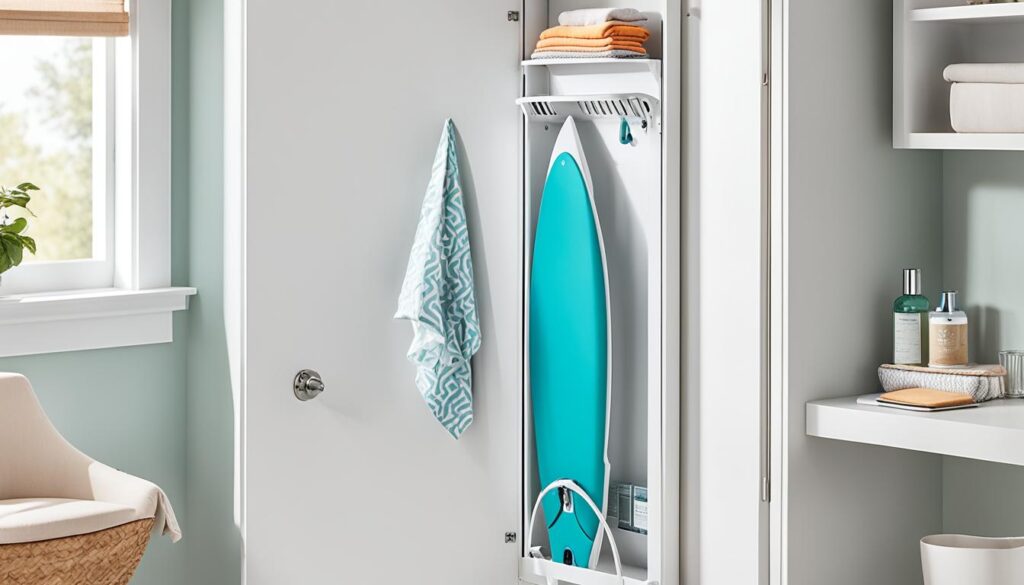 Space-Saving Storage Ideas for Ironing Board