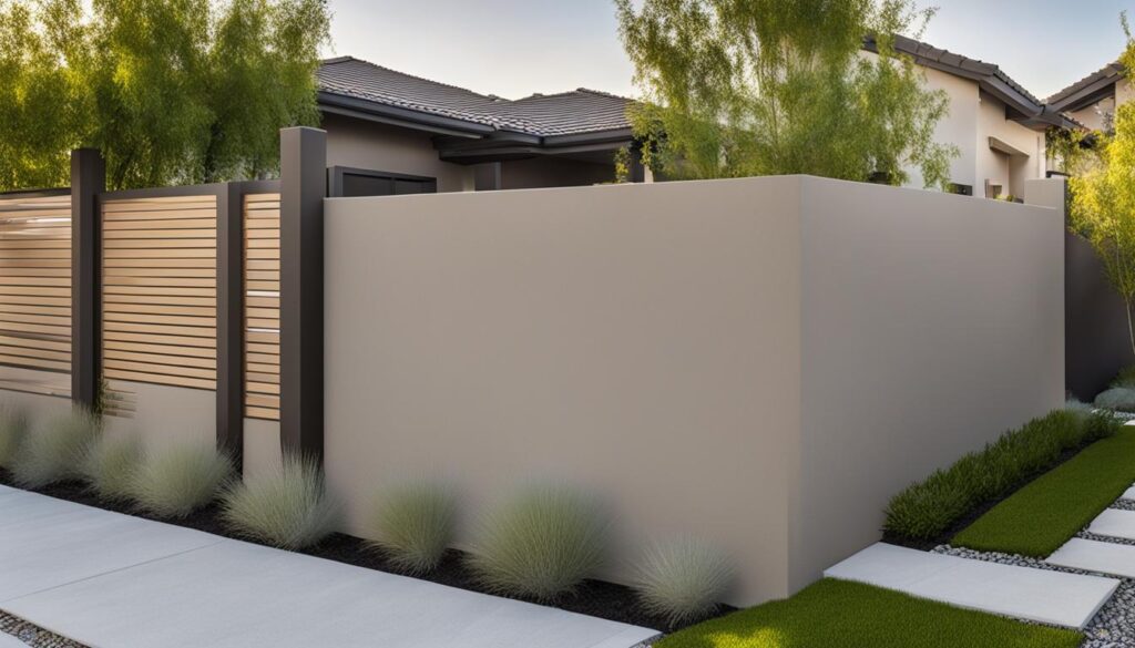 Stucco Fence Ideas: Enhance Your Yard's Appeal