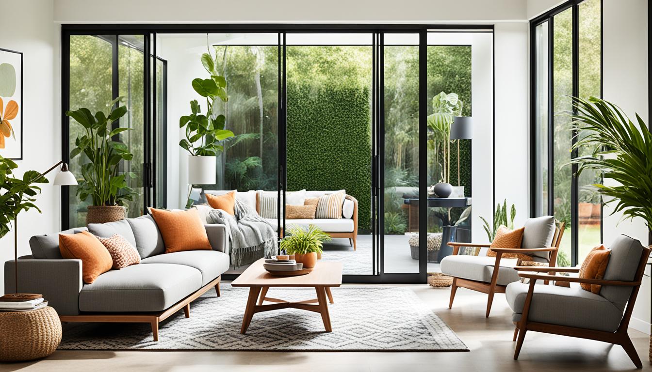 Bright Sunroom Ideas with Sliding Doors Designs
