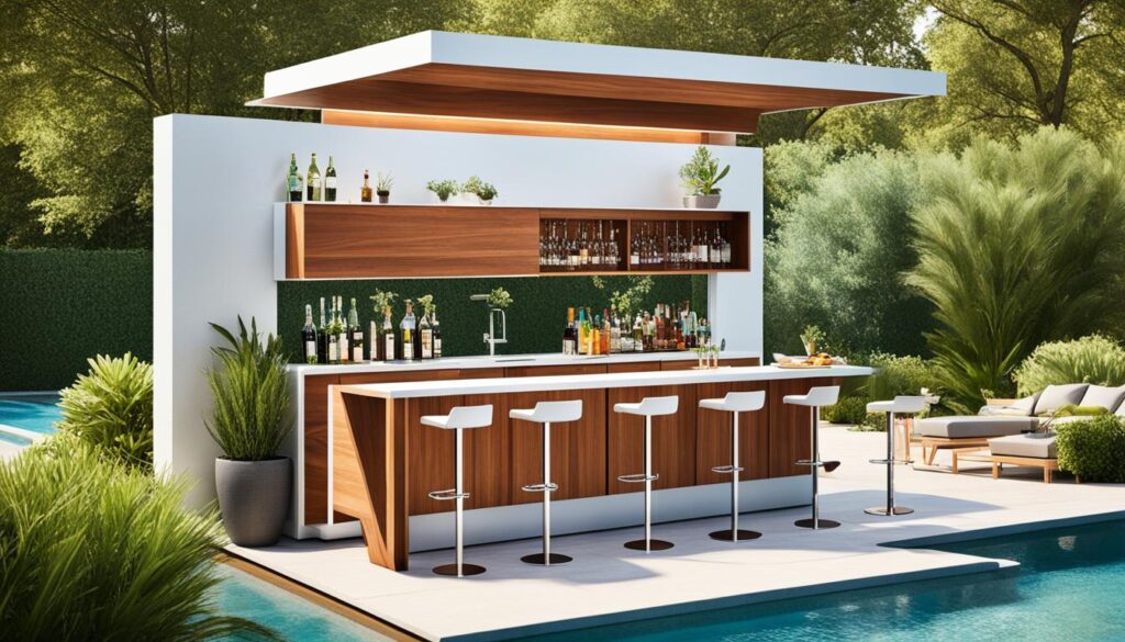 Chic Bar Cabinet Ideas for Home Entertaining