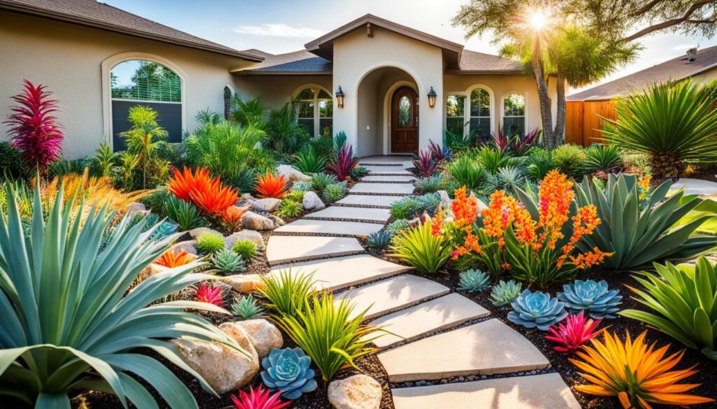 Texas Landscaping Ideas for Front Yard Beautification