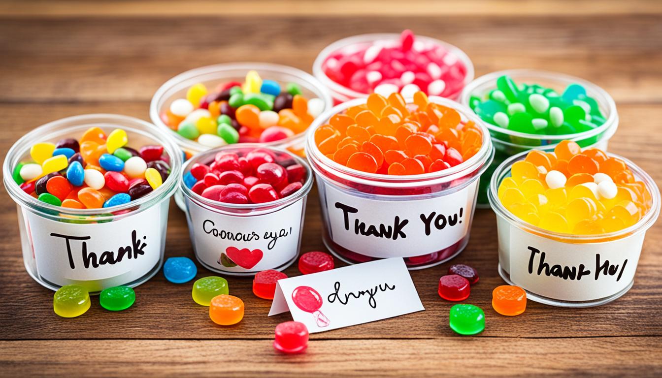 Sweet Thank You Candy Ideas to Express Gratitude