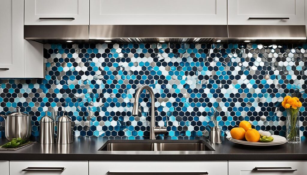 Tile Backsplash Ideas for Dark Cabinets & Light Counters