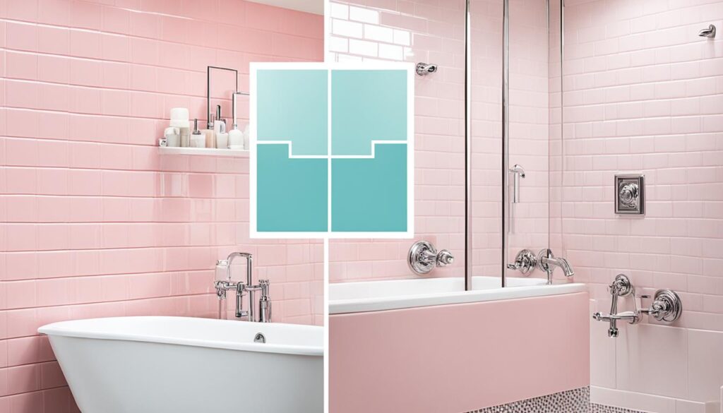 How To Update A Pink Tiled Bathroom: Modernizing Tips