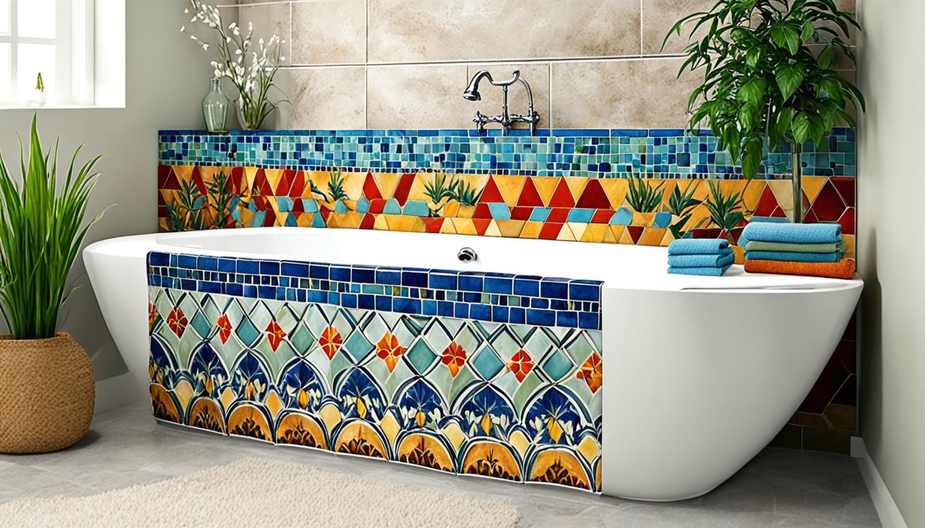 Creative Tub Skirt Tile Ideas for Your Bathroom