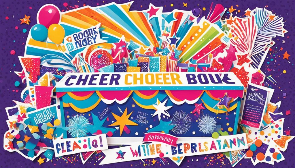 Cheer Box Painting Ideas for Spirited Creativity