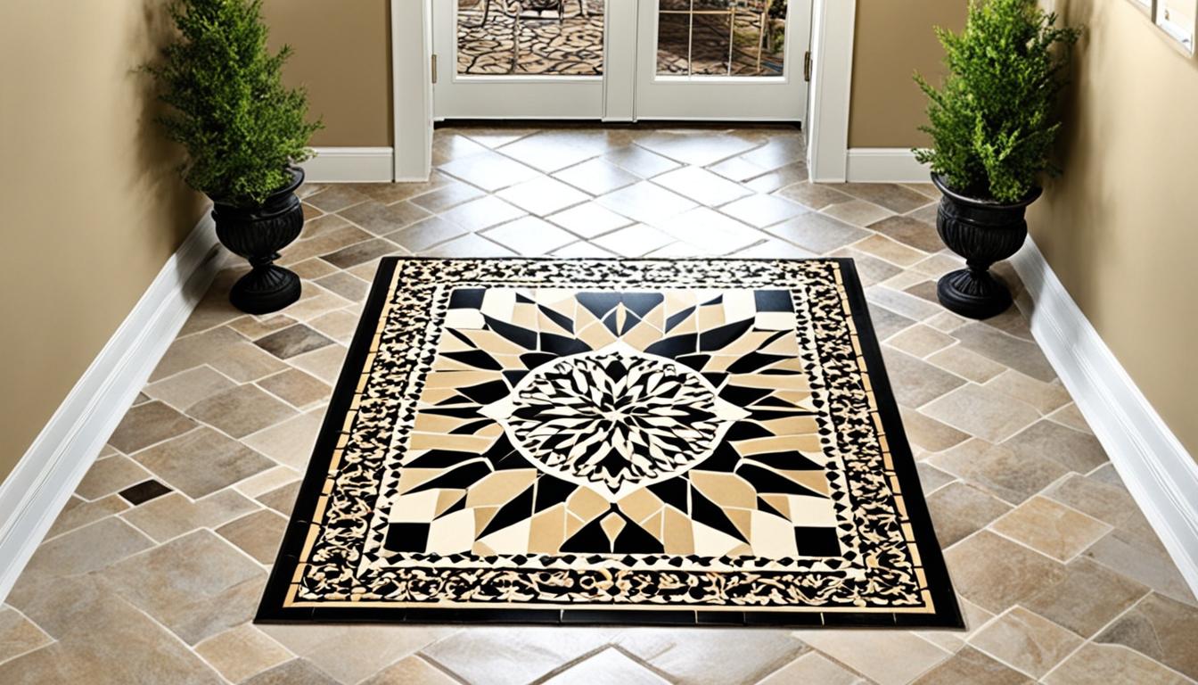 Creative Small Entryway Flooring Inspirations